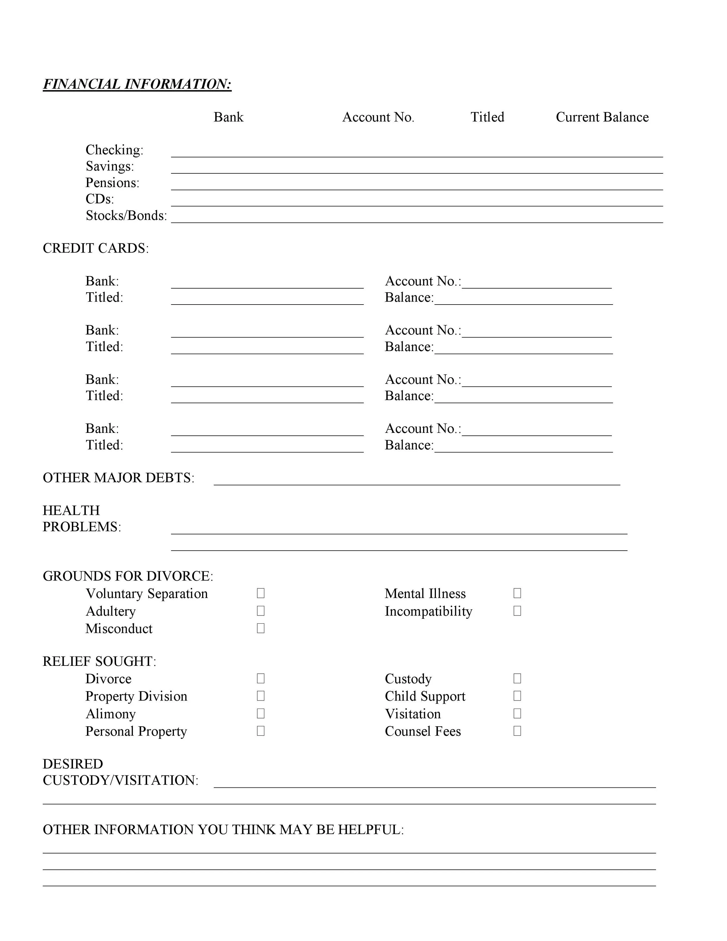 Intake Forms — Lukas Law, LLC