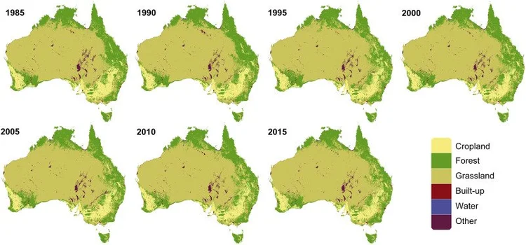 Australia's 30-year forest decline captured in new high-resolution ...