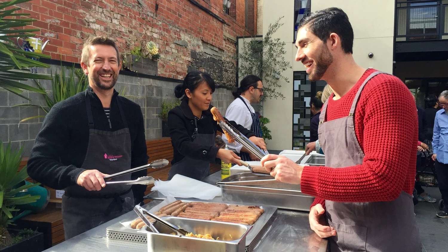 Corporate Volunteer BBQs — St Mary's House of Welcome
