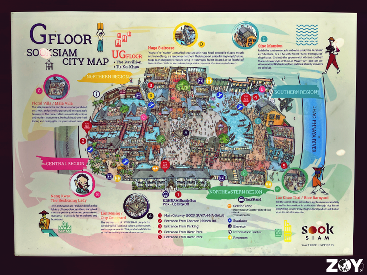 SookSiam Food Trip: Eating at ICONSIAM's Indoor "Floating Market ...