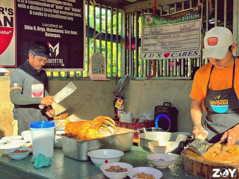 Kuya Oliver's Gotohan: The Viral Gotong Batangas Spot at San Juan ...