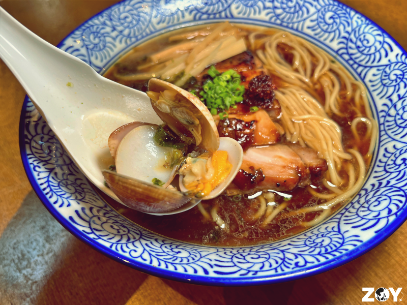 Trying Marudori's Asari (Clam) Ramen — Zoy To The World