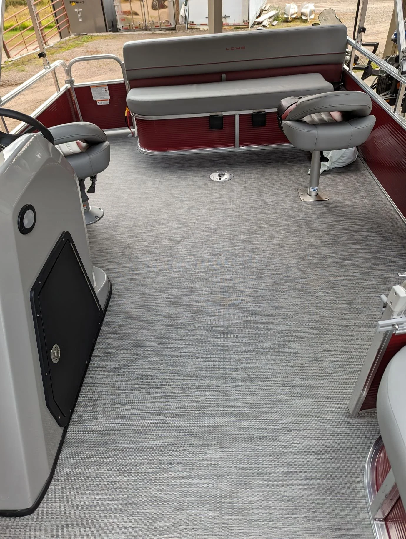 SOLD - 2024 Lowe UC180 Pontoon — Premier Powersports and Marine