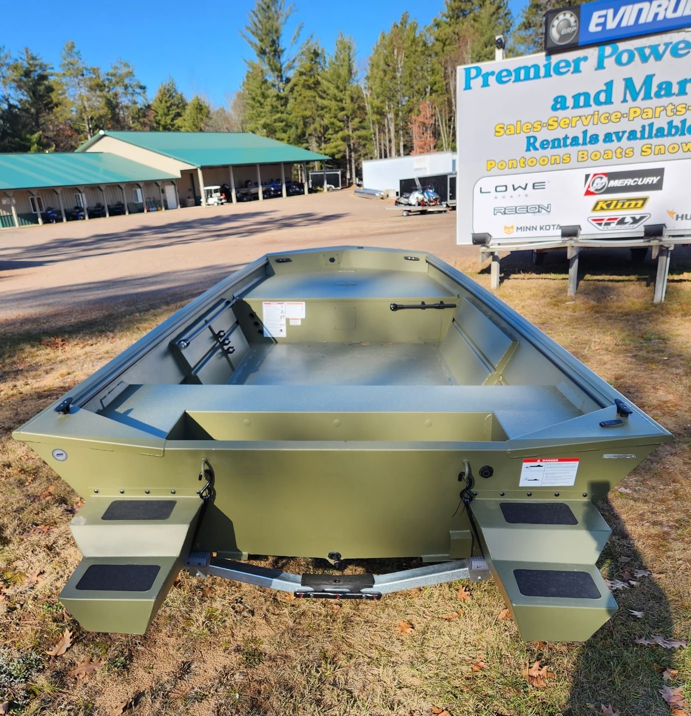 SOLD - 2024 Lowe RX1860T Jon Boat — Premier Powersports and Marine