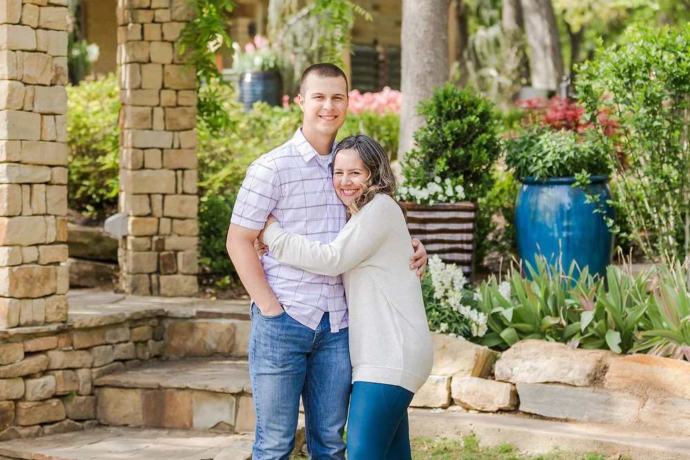 Cole's Senior Guy Session at Grapevine Botanical Gardens — DeAndra ...