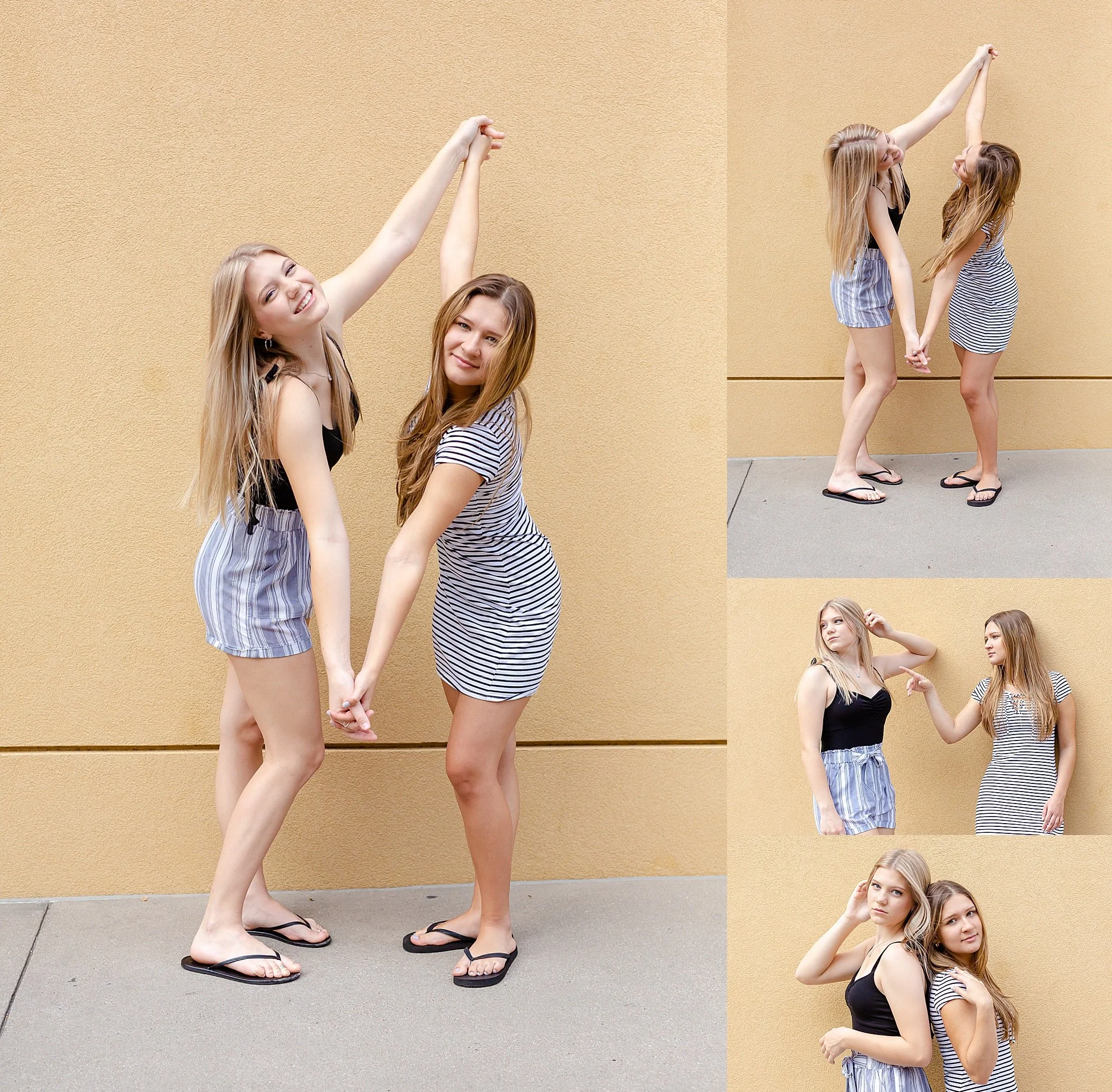 Senior Photos Best Friend Poses — DeAndra Jarboe Photography