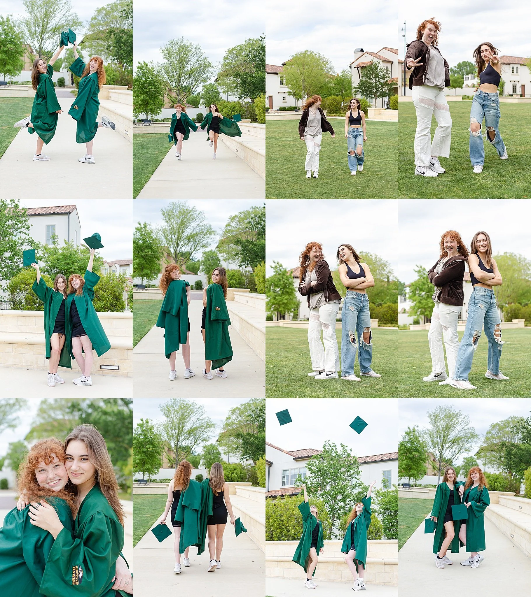 Senior Photos Best Friend Poses — DeAndra Jarboe Photography