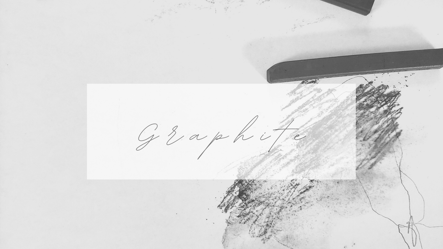 My Favorite Supplies Series #1: Graphite — Melissa Ellen Fink Art