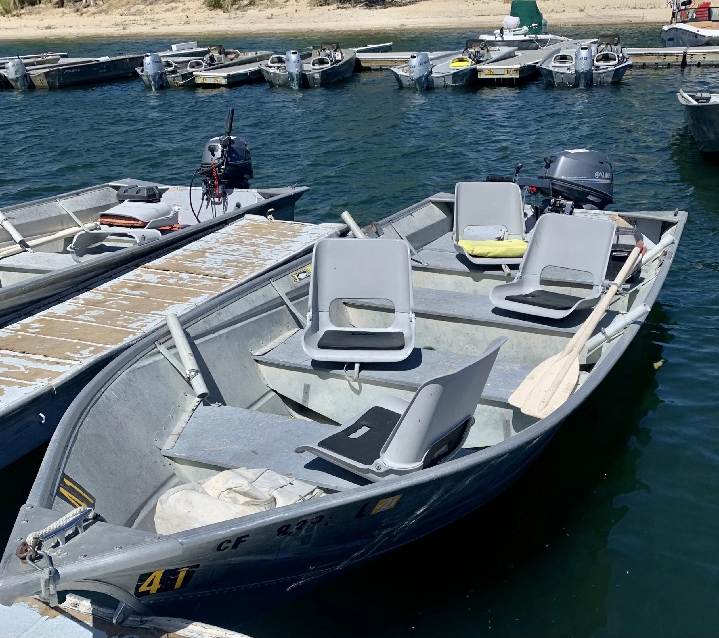 Crowley Lake Marina has a full fleet of rental boats available to ...