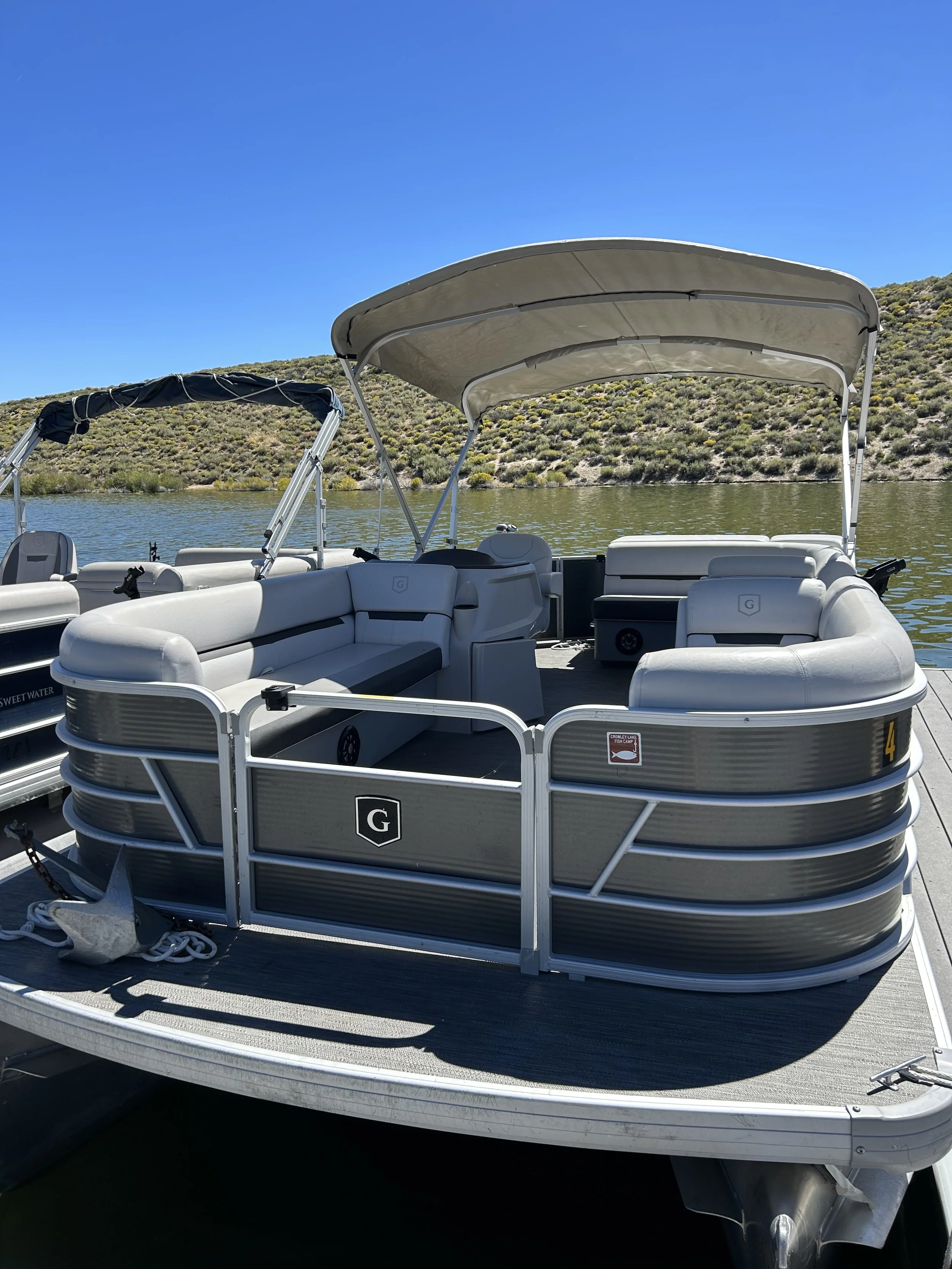 Crowley Lake Marina has a full fleet of rental boats available to ...