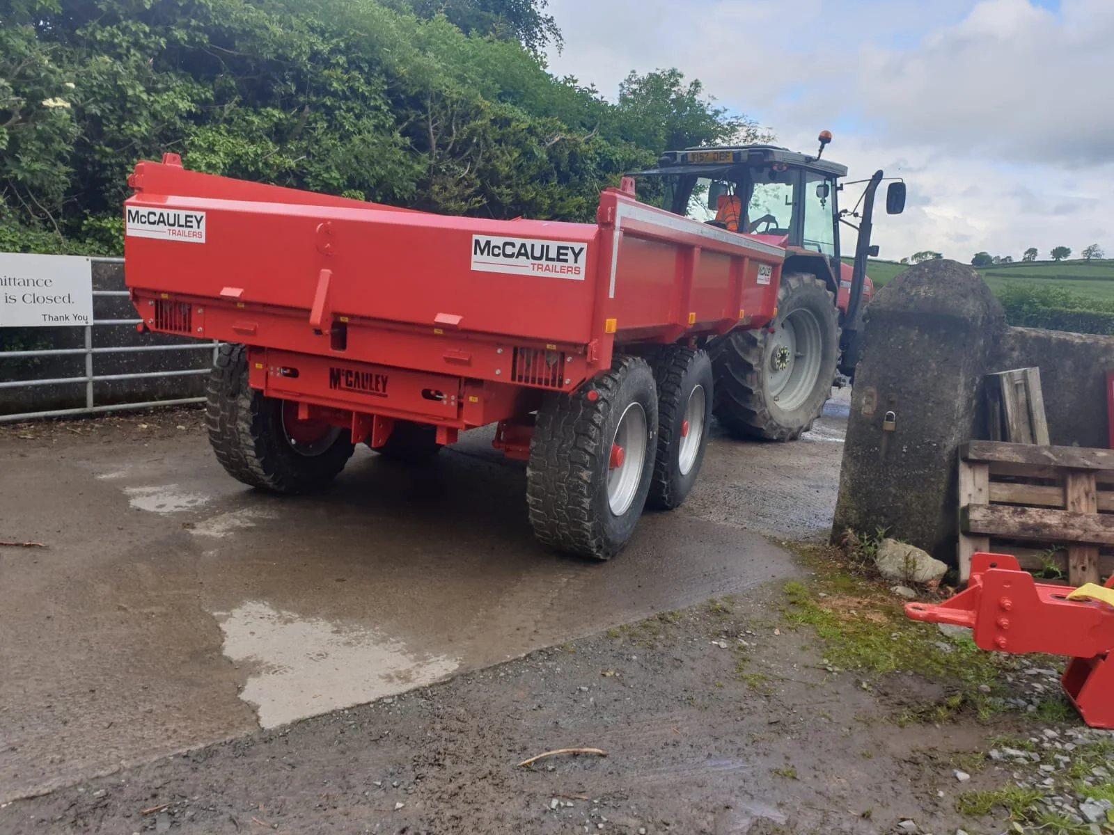 McCauley GP12 Dump Trailer — James Osborne Farm Machinery