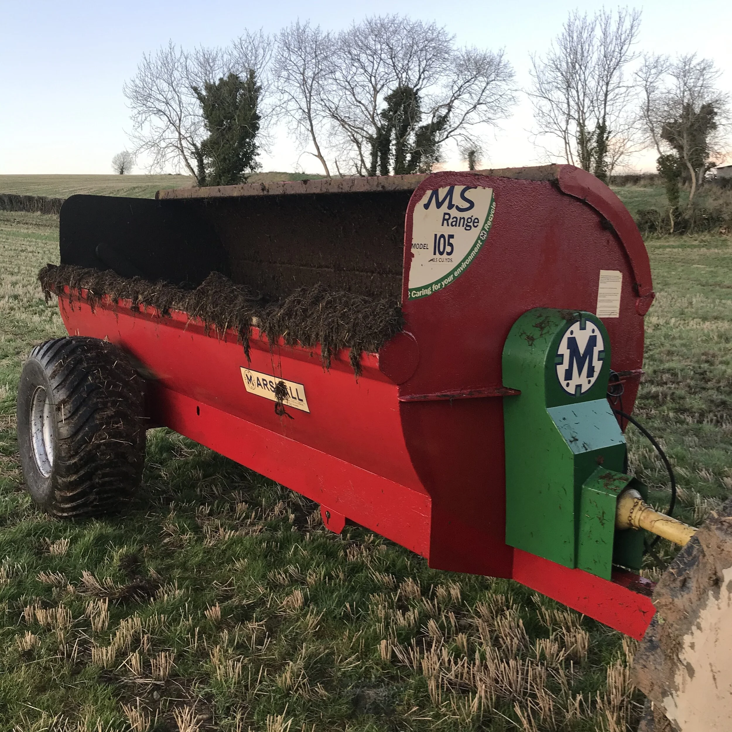 Marshall MS105 Spreader — James Osborne Farm Machinery