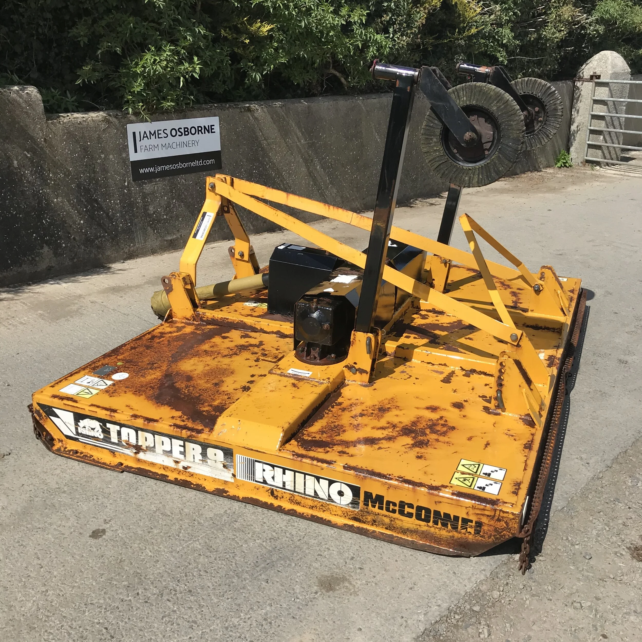McConnel Rhino 9 Topper — James Osborne Farm Machinery