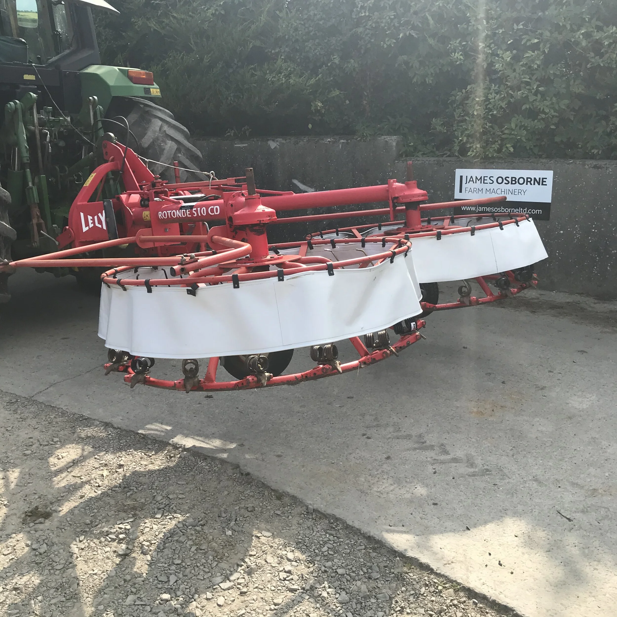 Lely Rotonde 510CD Rake — James Osborne Farm Machinery