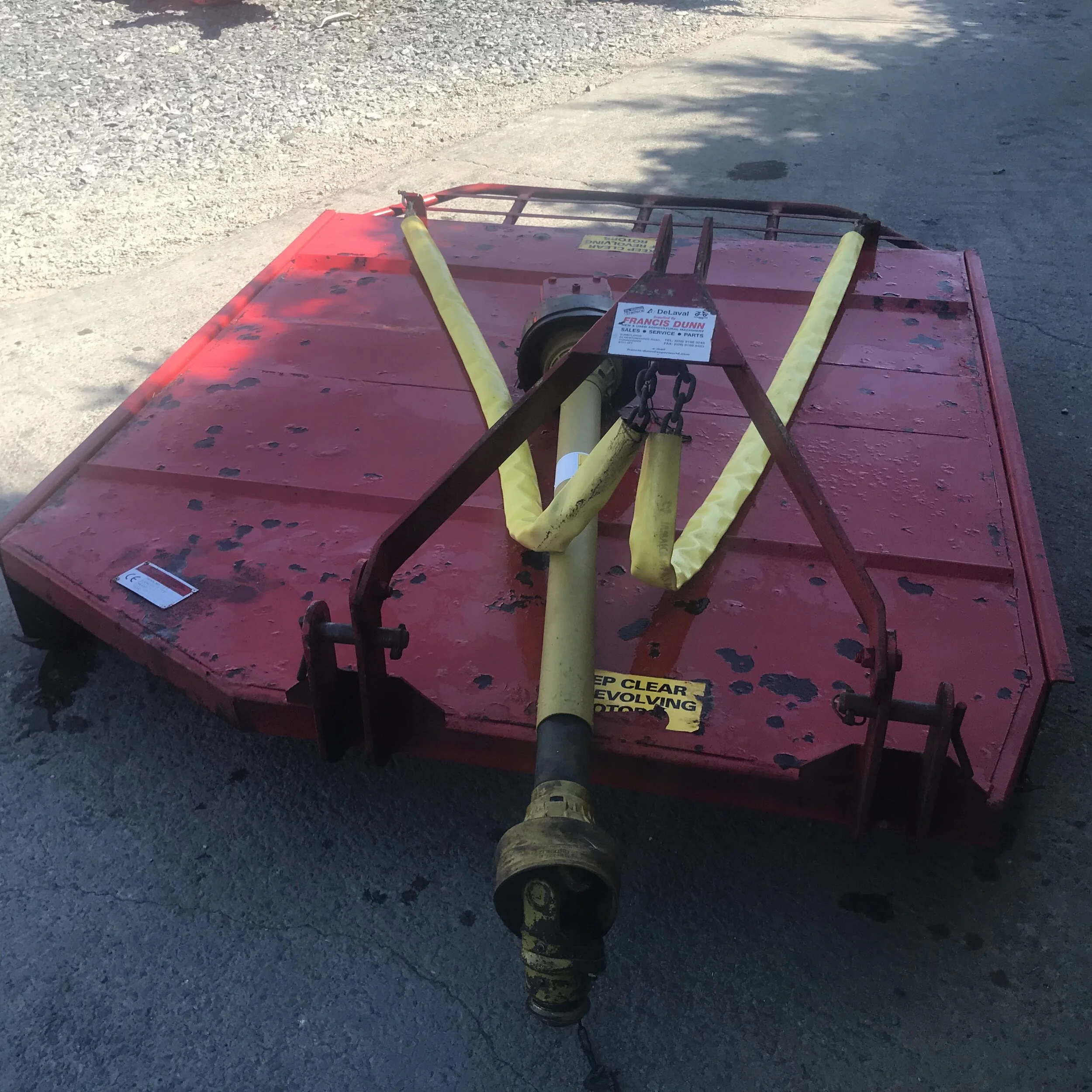 Wylie 6ft Semi Offset Topper — James Osborne Farm Machinery