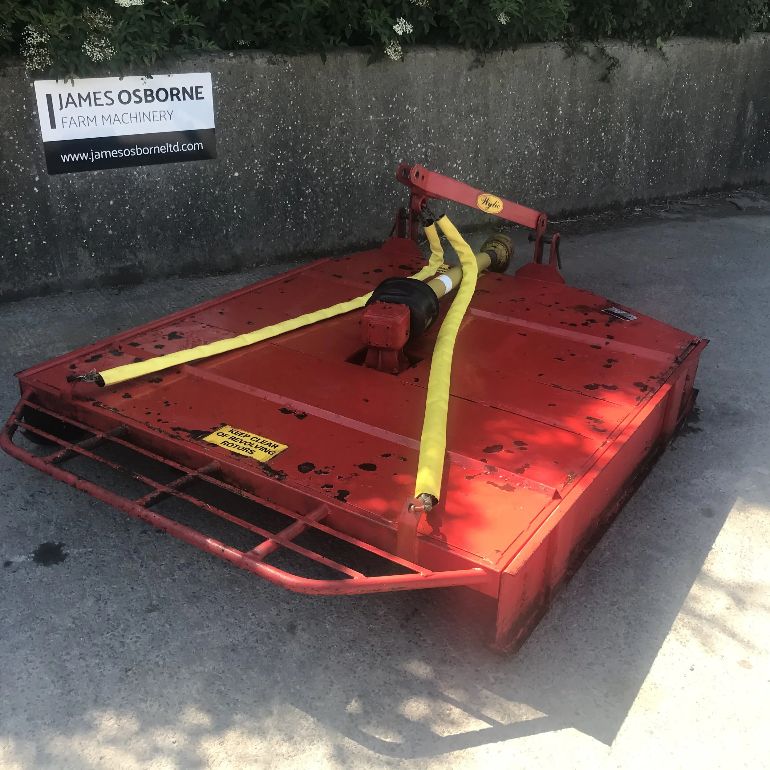 Wylie 6ft Semi Offset Topper — James Osborne Farm Machinery