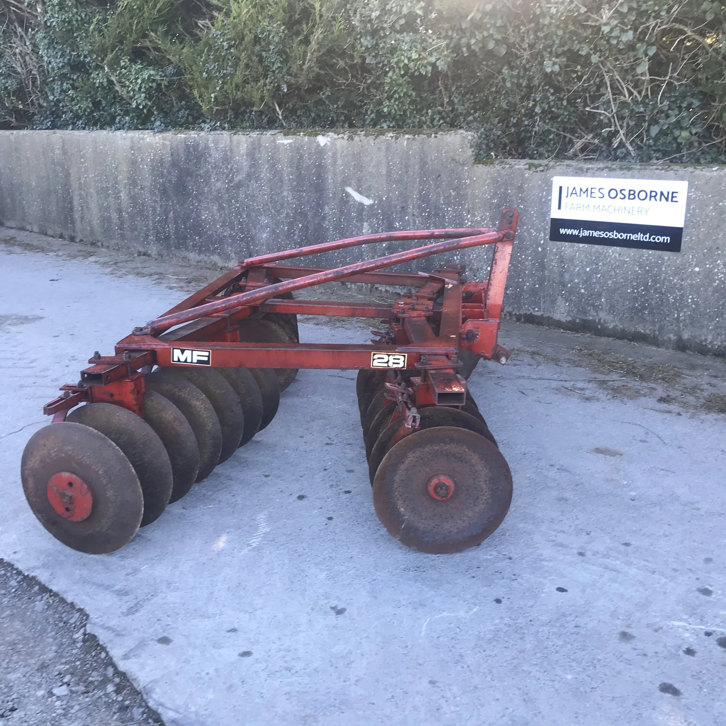 Disc Harrows — James Osborne Farm Machinery