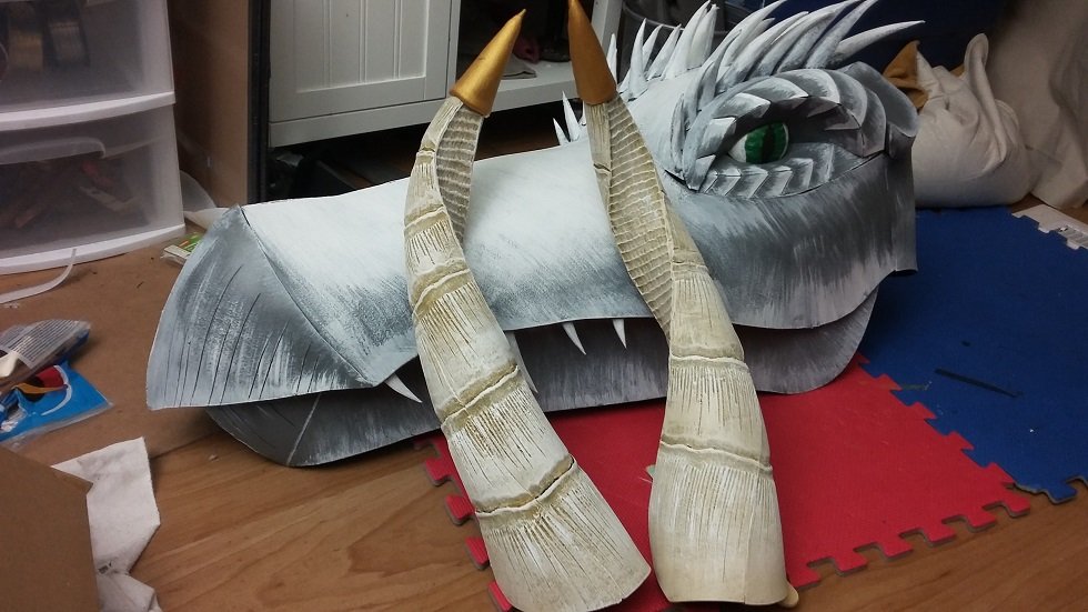How to Build Five Giant Dragon Heads — Stealing from Wizards