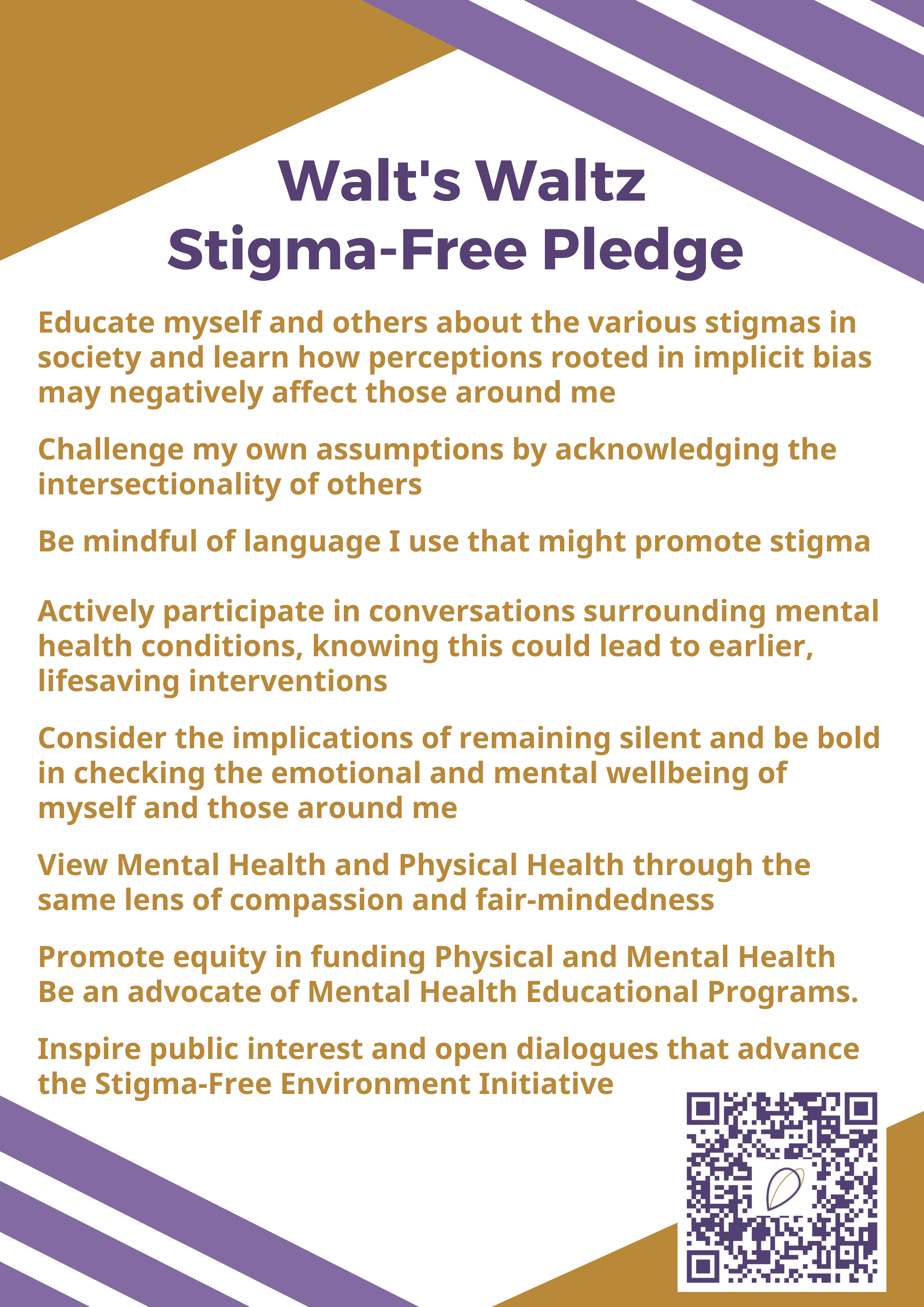 Stigma-Free Pledge Sign Up — Walt's Waltz