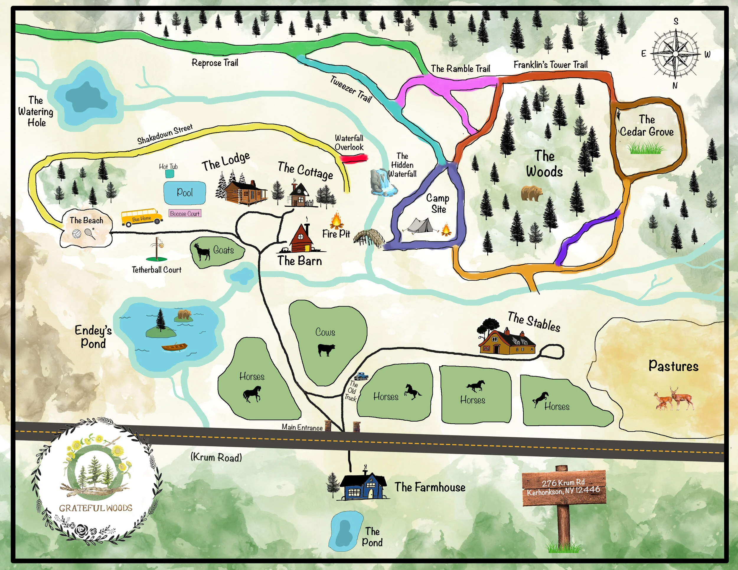 Welcome to Grateful Woods