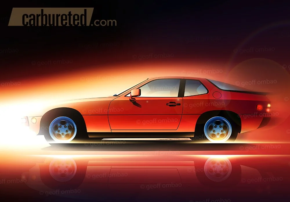 carbureted: classic car art