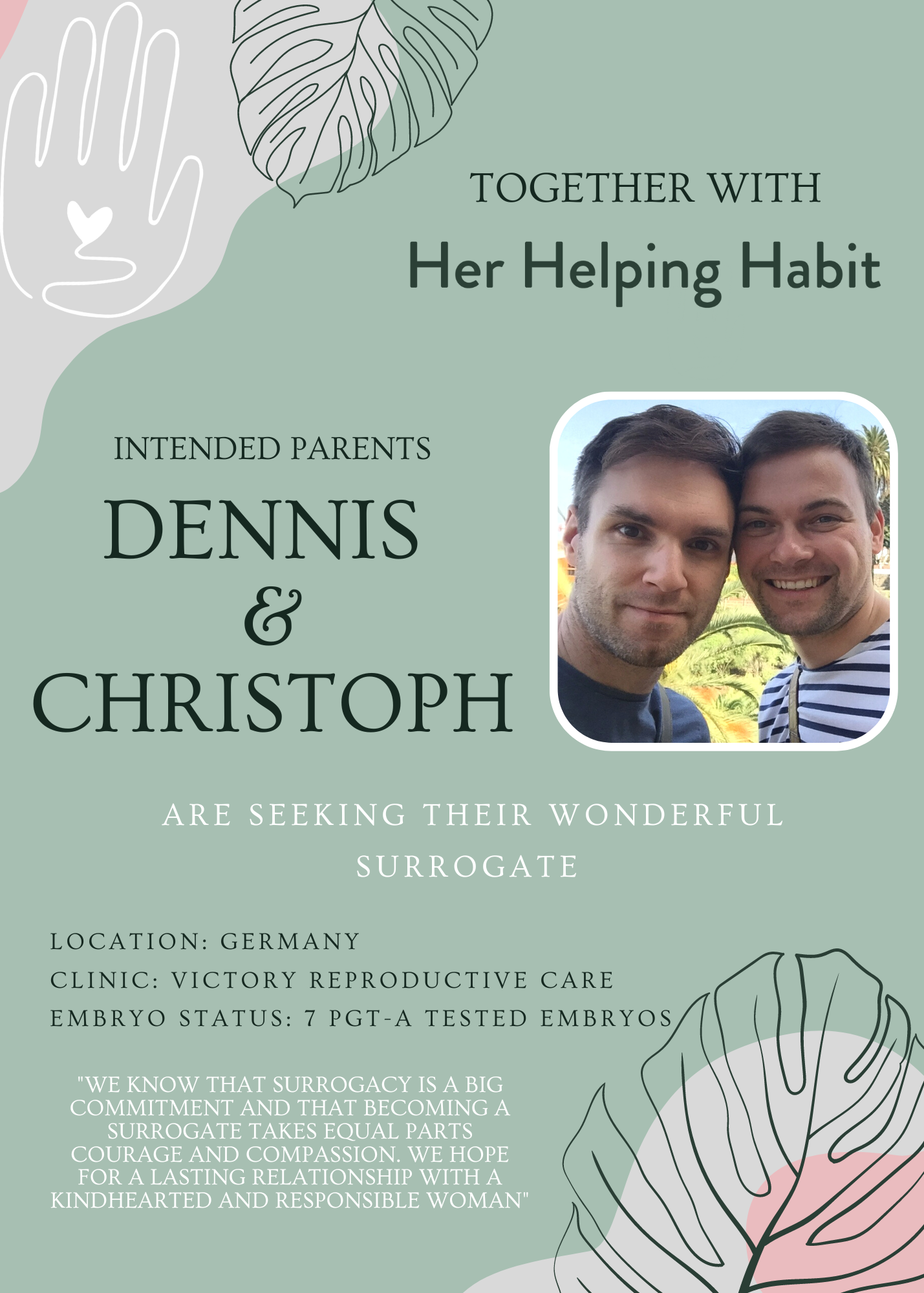 Become a Surrogate — Her Helping Habit