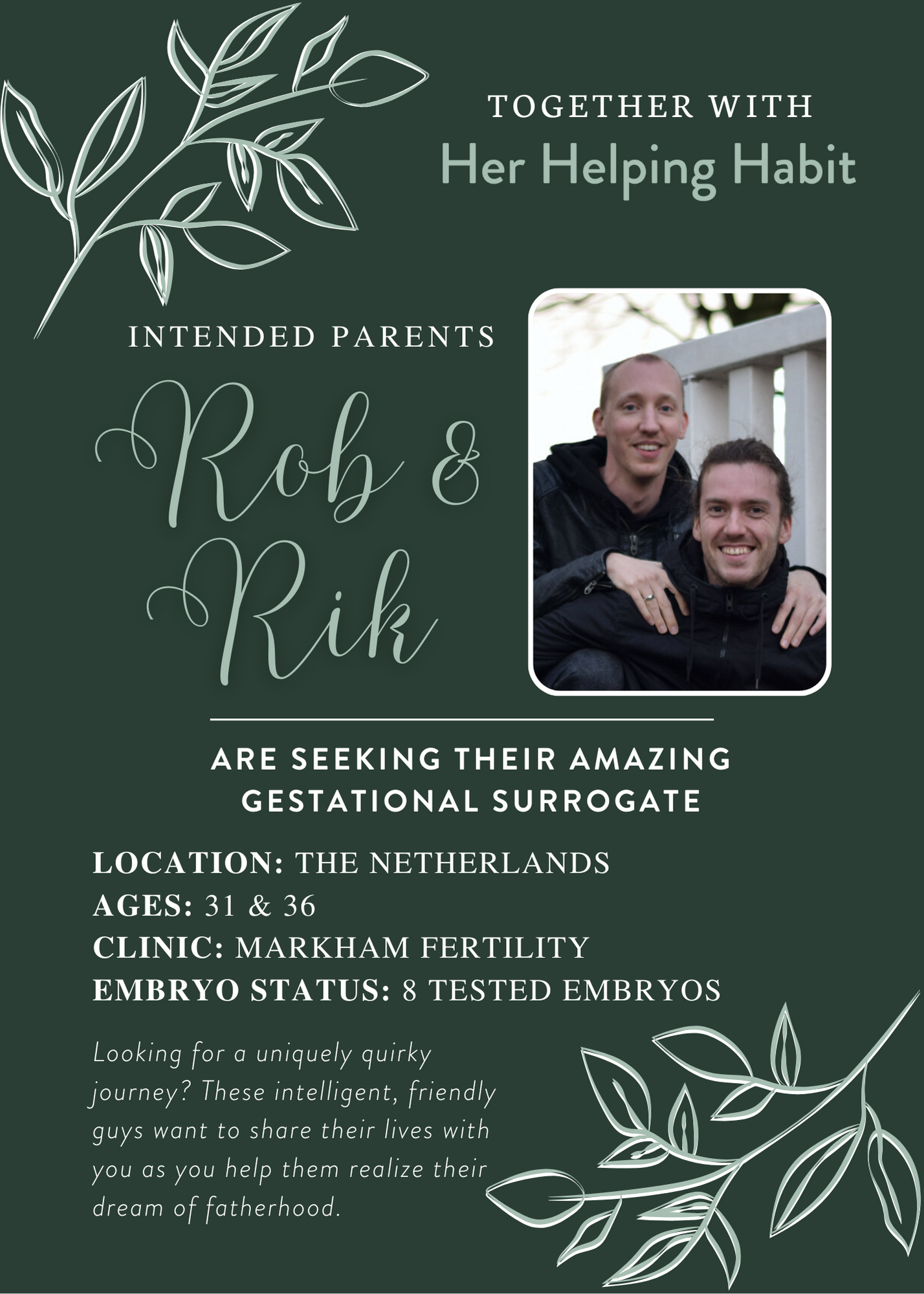 Become a Surrogate — Her Helping Habit