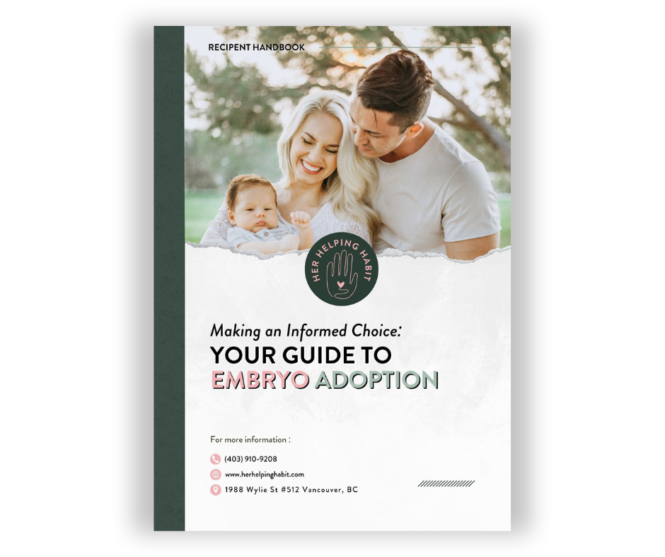 Become a Parent with Embryo Adoption — Her Helping Habit