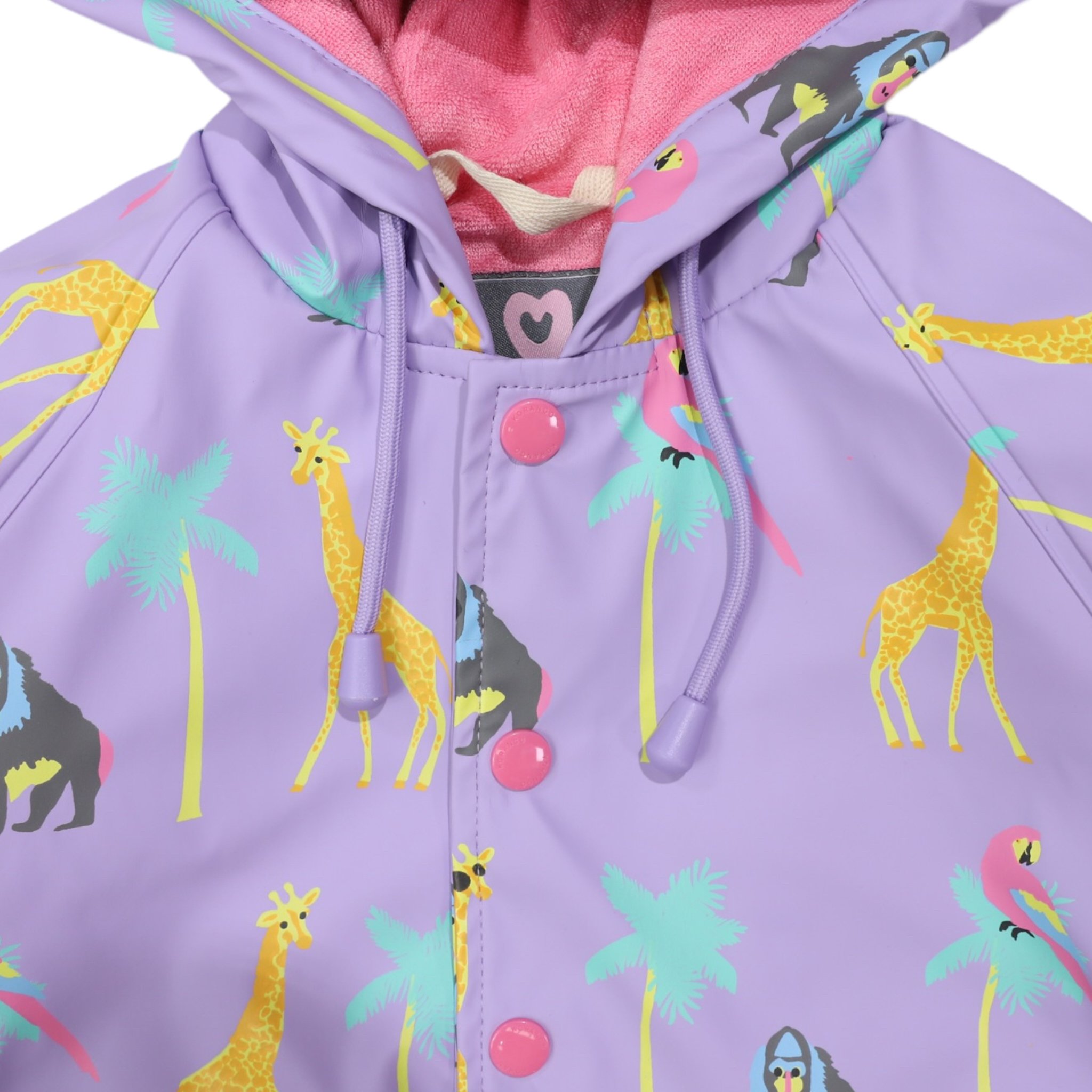 Korango Safari Raincoat Lavender — Mila & Rose