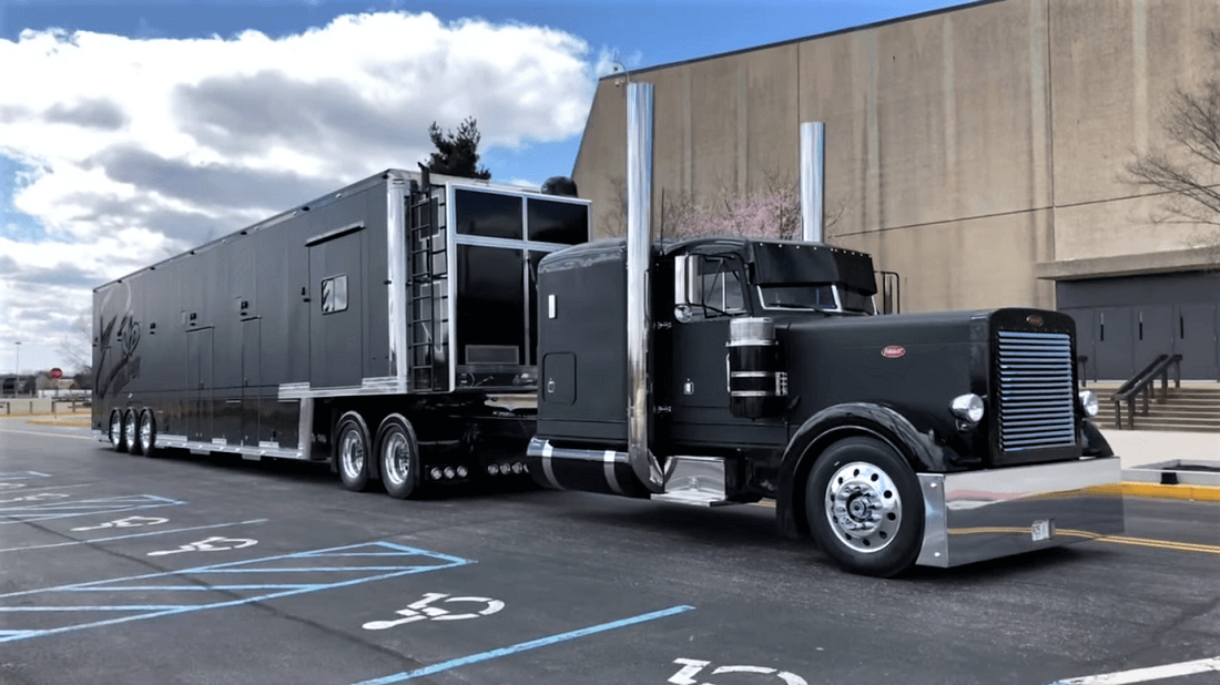 CHECK OUT THIS EPIC CUSTOM PETERBILT RACE TRANSPORTER Trucks At CHECK OUT THIS EPIC CUSTOM PETERBILT RACE TRANSPORTER Trucks At