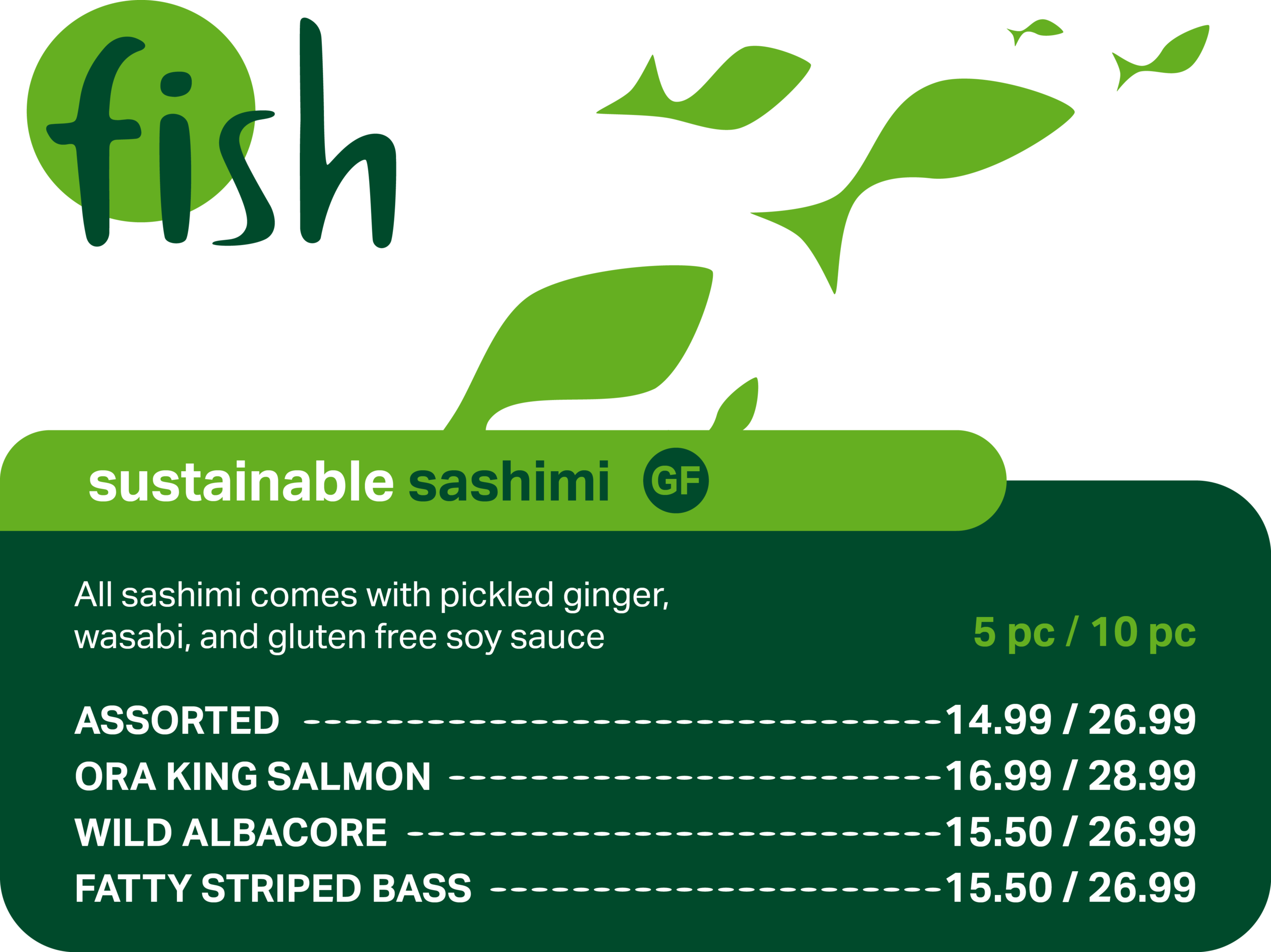 Greenfish sushi