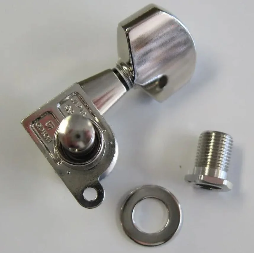 TUNERS, GOTOH® LOCKING AB01 BUTTON, W/GRETSCH® LOGO, NICKEL — Show Me ...