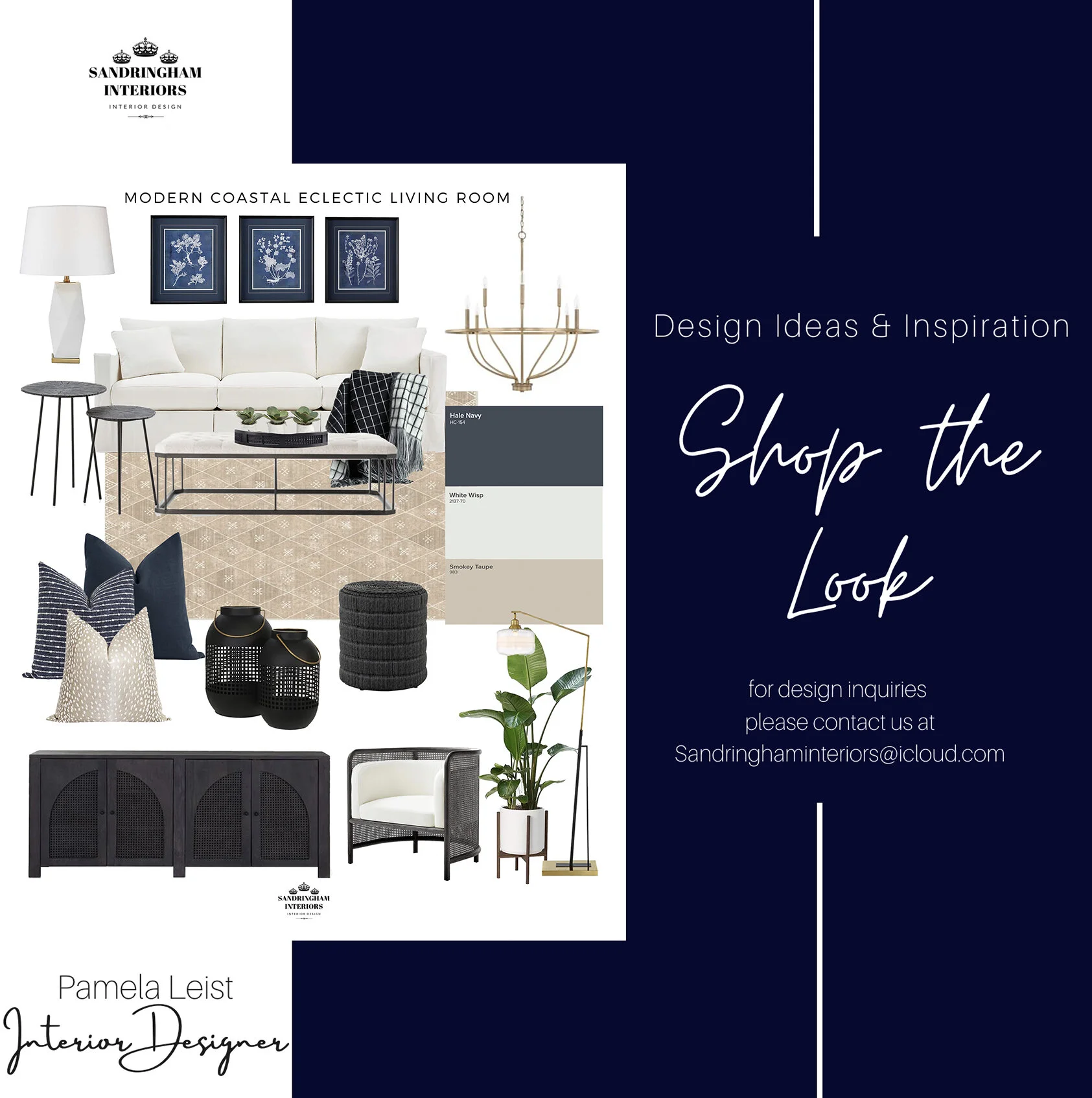 FREE Shoppable Design Concept Boards — Sandringham Interiors