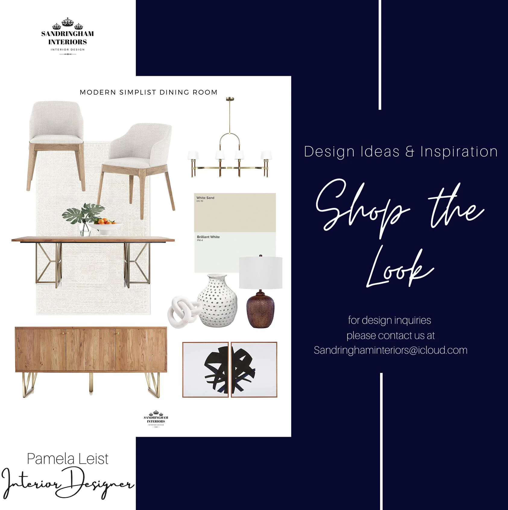 FREE Shoppable Design Concept Boards — Sandringham Interiors