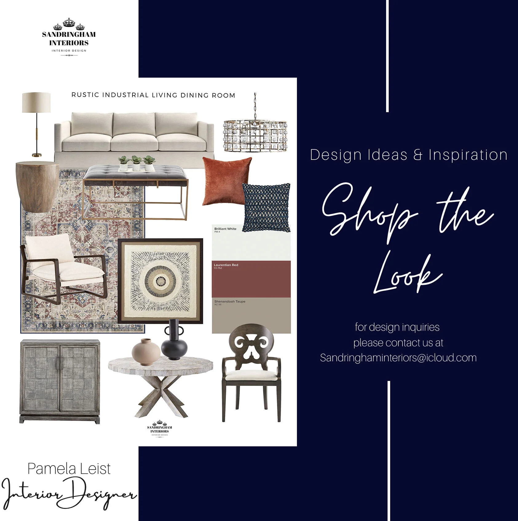 FREE Shoppable Design Concept Boards — Sandringham Interiors