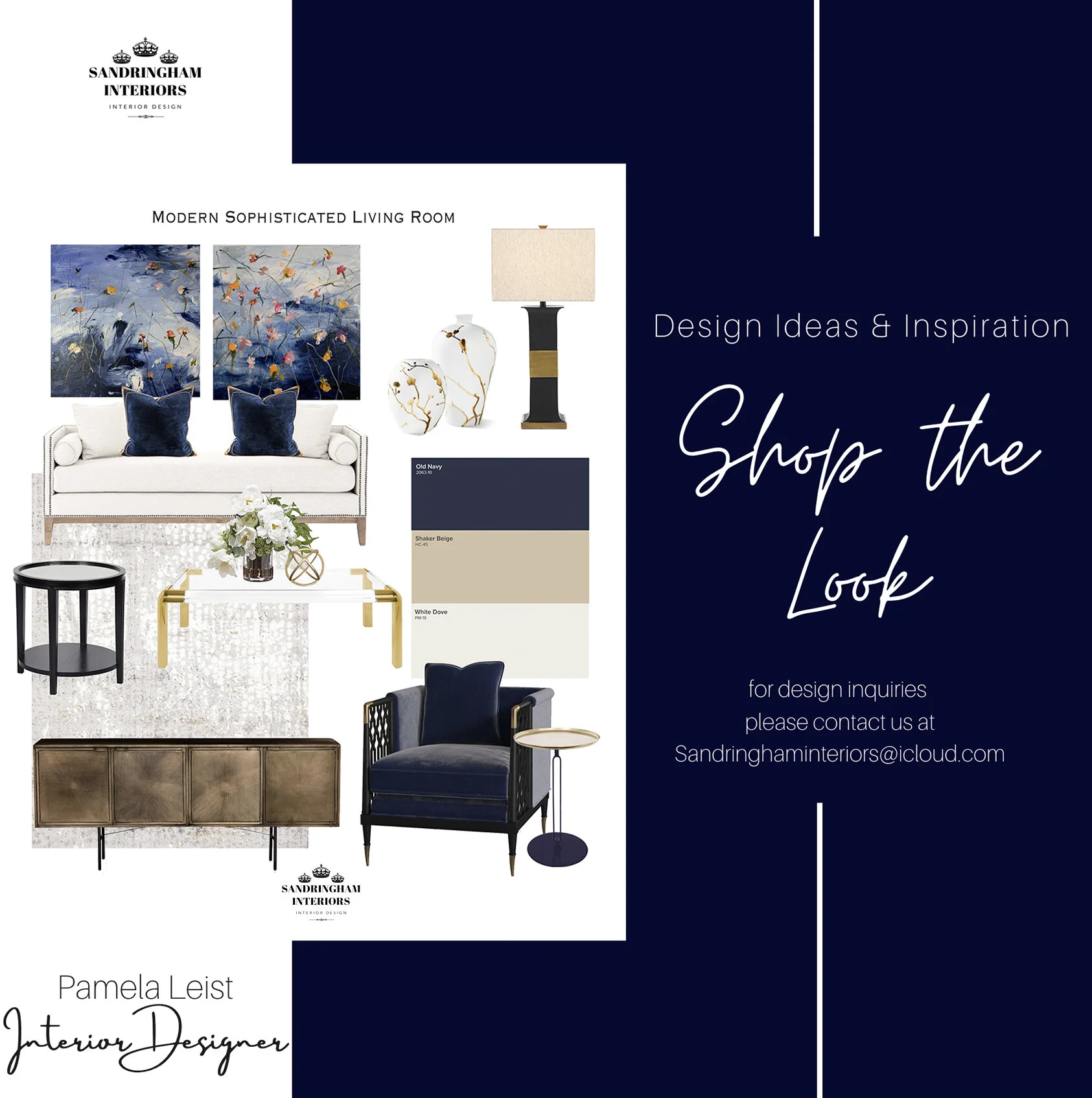FREE Shoppable Design Concept Boards — Sandringham Interiors