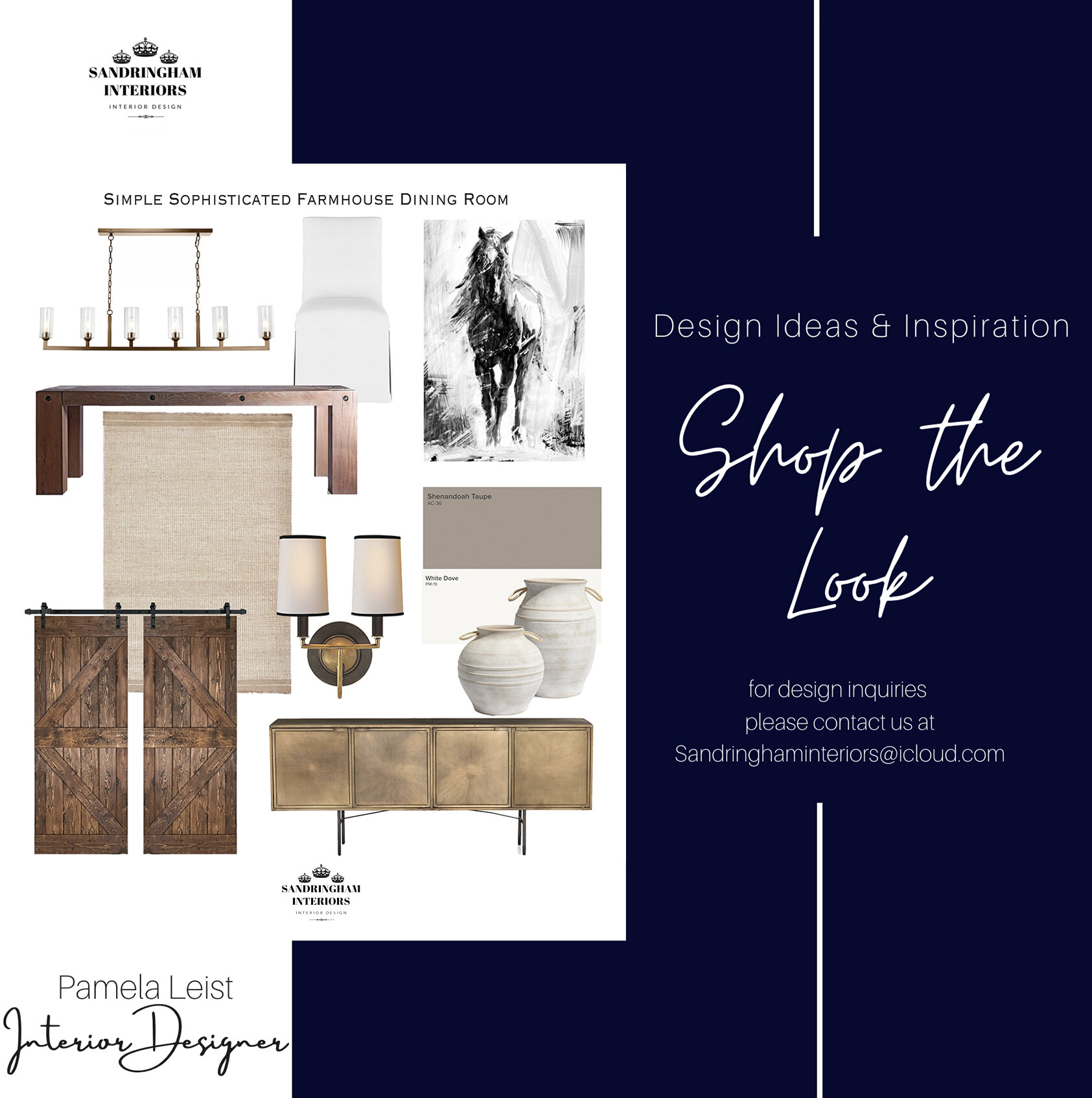 FREE Shoppable Design Concept Boards — Sandringham Interiors
