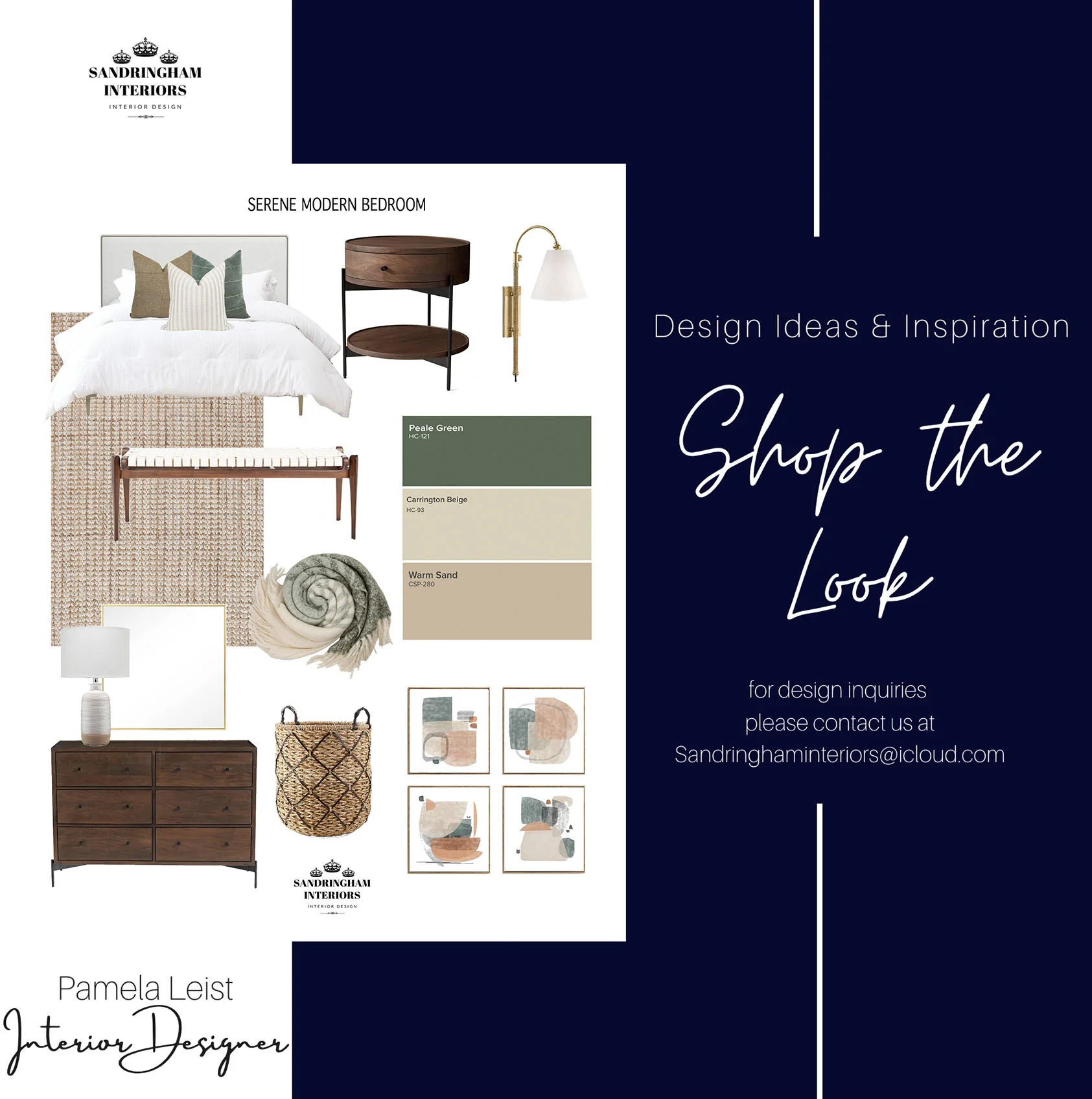 FREE Shoppable Design Concept Boards — Sandringham Interiors