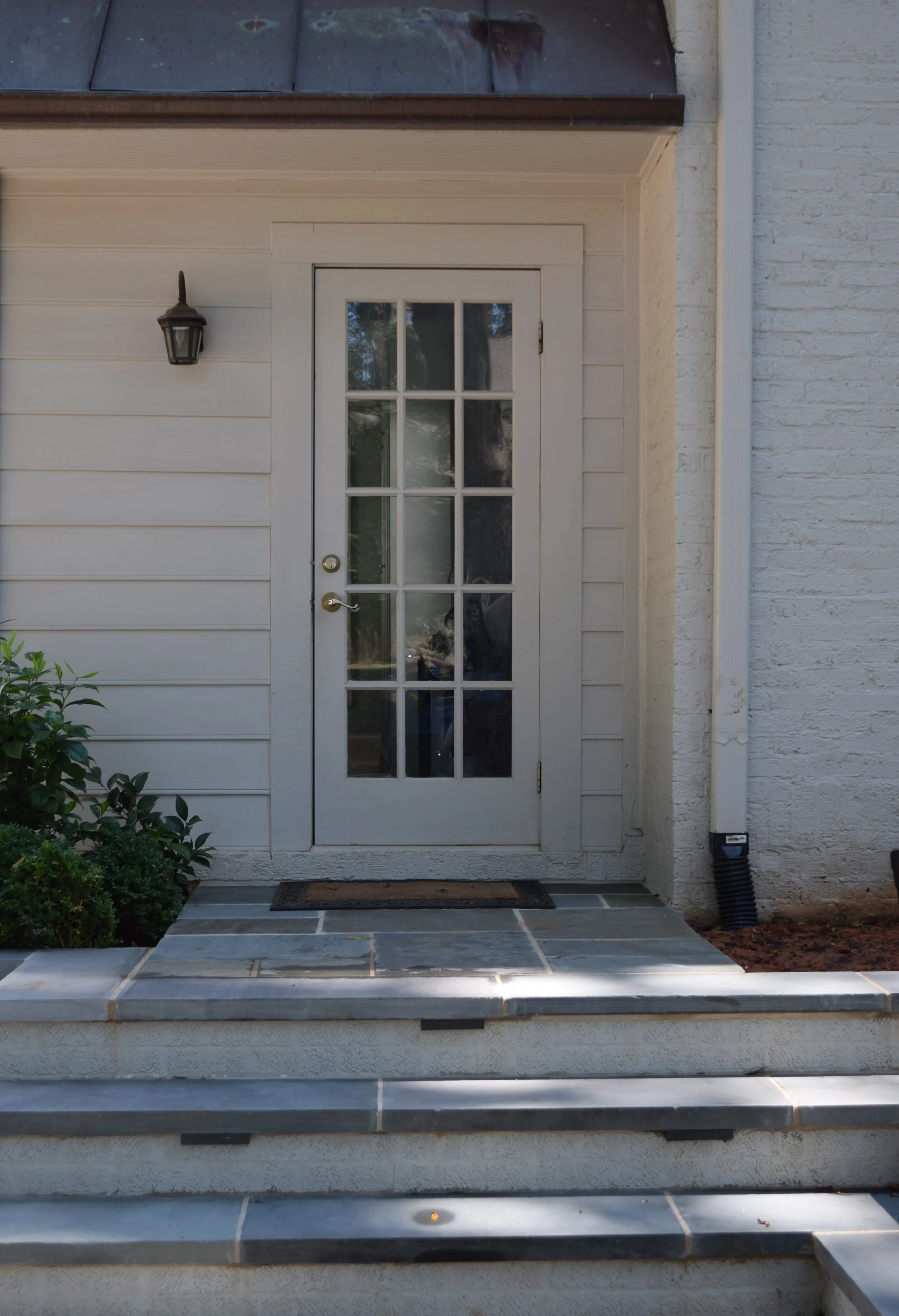 Peek Into a Driveway Expansion, Side Entrance & Path Project — Concepts ...