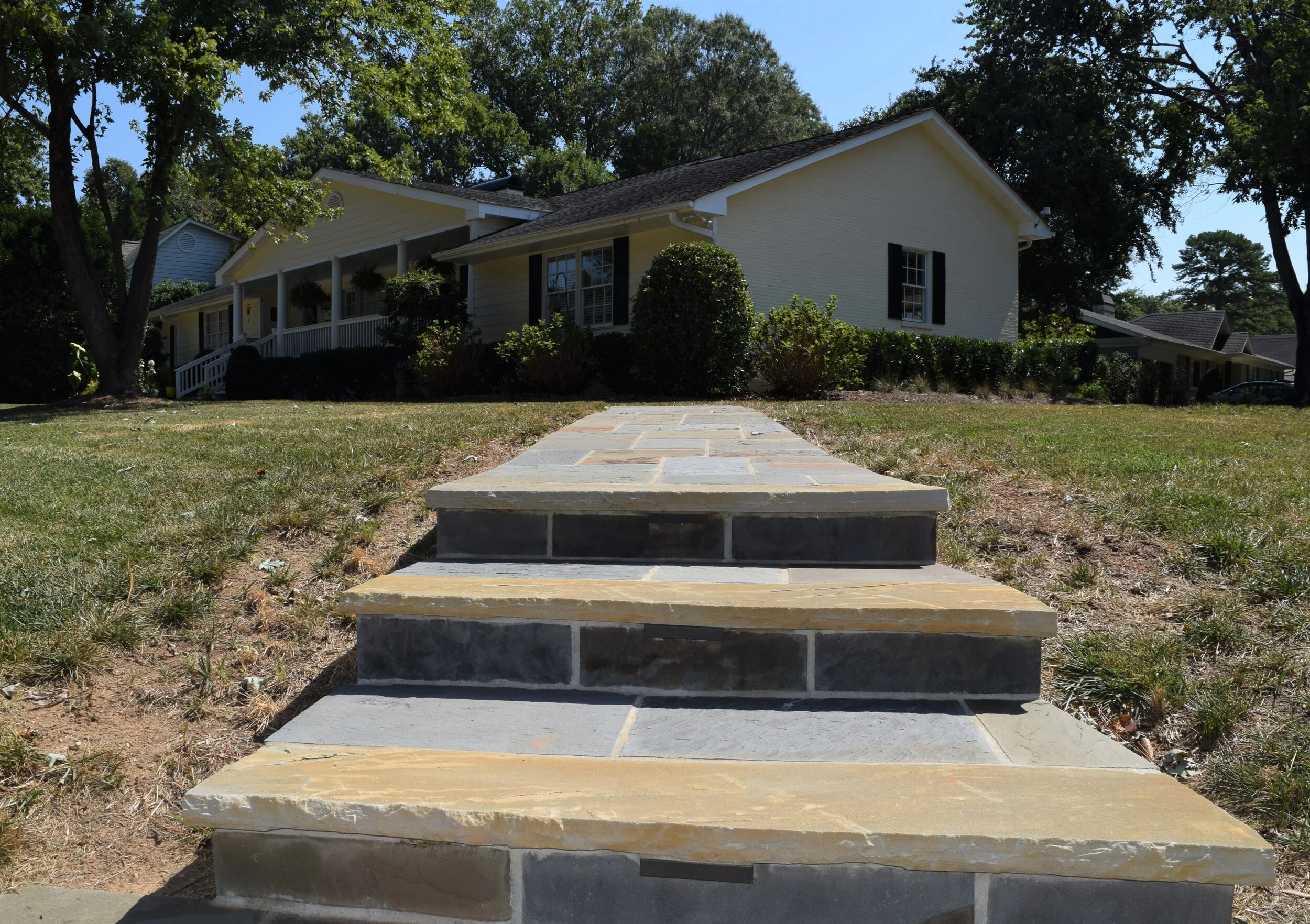 Photo Journey of Two Path & Step Renovations — Concepts Outdoor Living ...