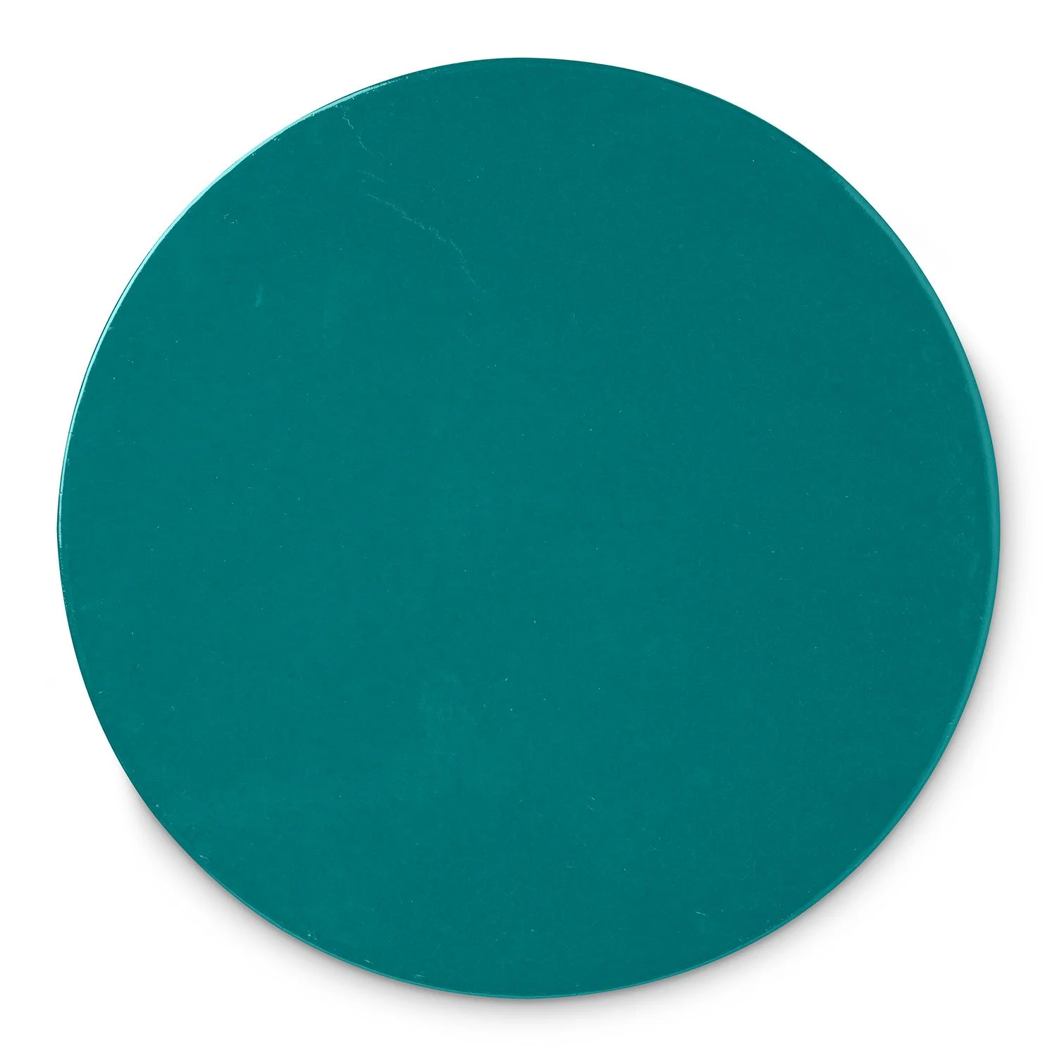 'Pop Solid Color' / 'Velvet Green' round — File Under Pop