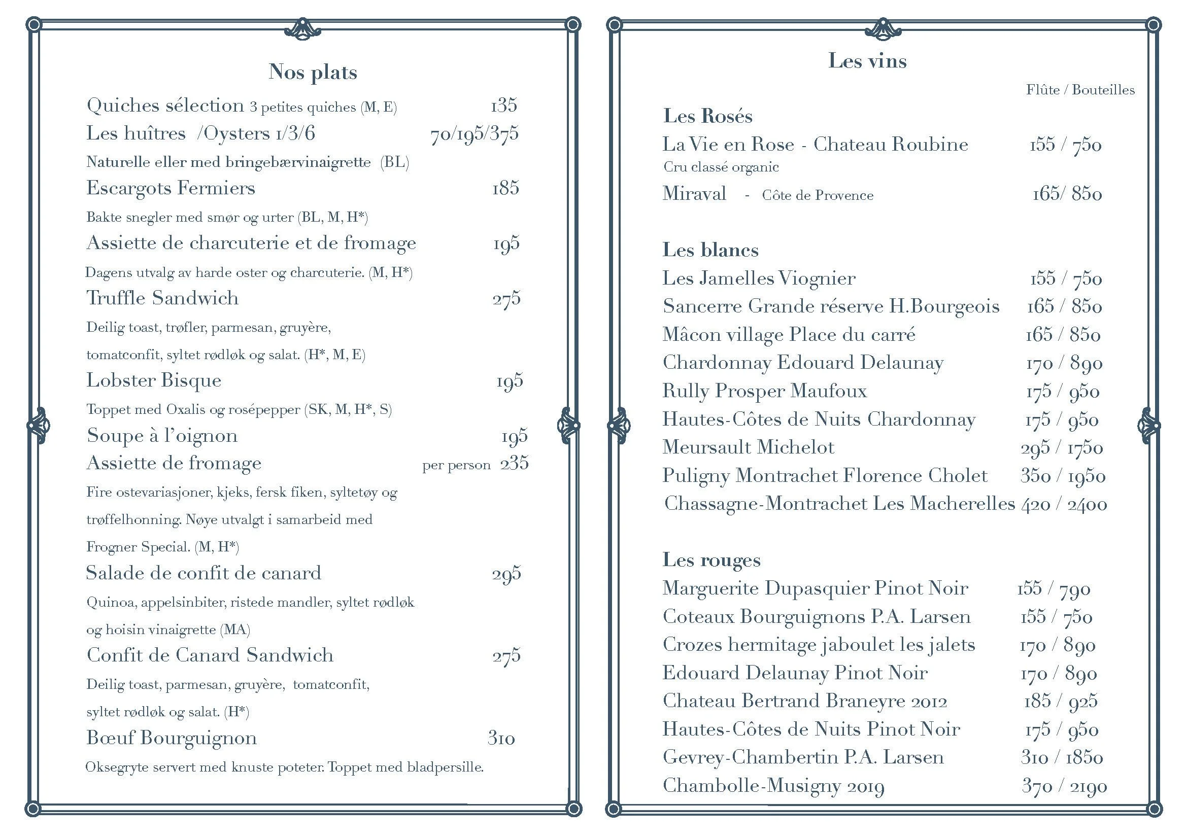Wine & Champagne Parlour – Chat D'Or
