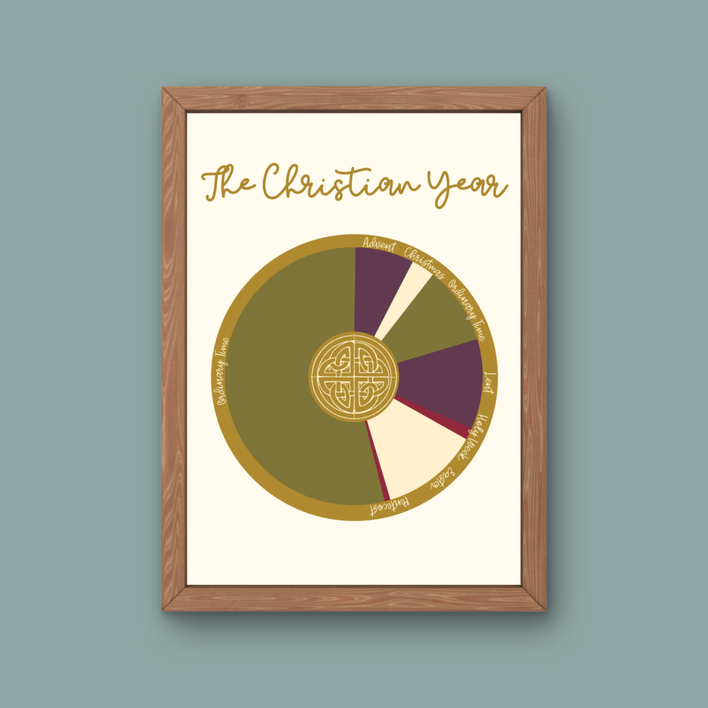 Liturgical Living Monthly Calendar Printable — Little Way Chapel