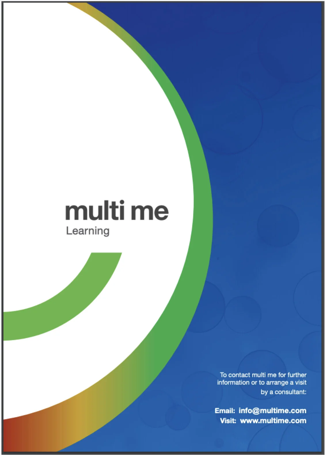For education — multi me