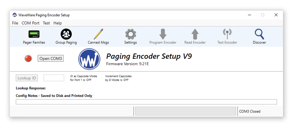 SPS Series Encoder Programming — WaveWare Technologies, Inc