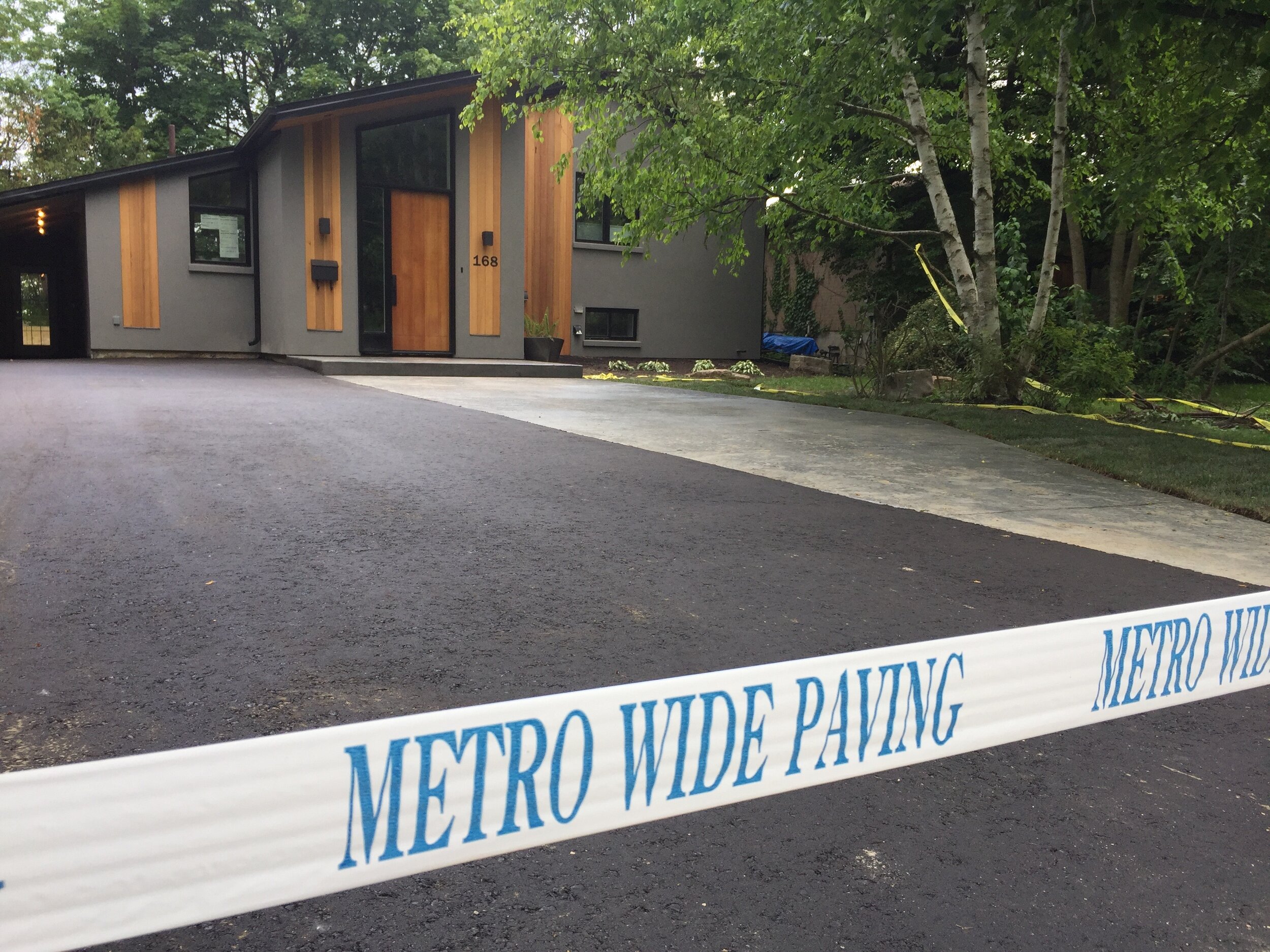 Asphalt Driveways — Metro Wide Paving - Residential Asphalt And ...