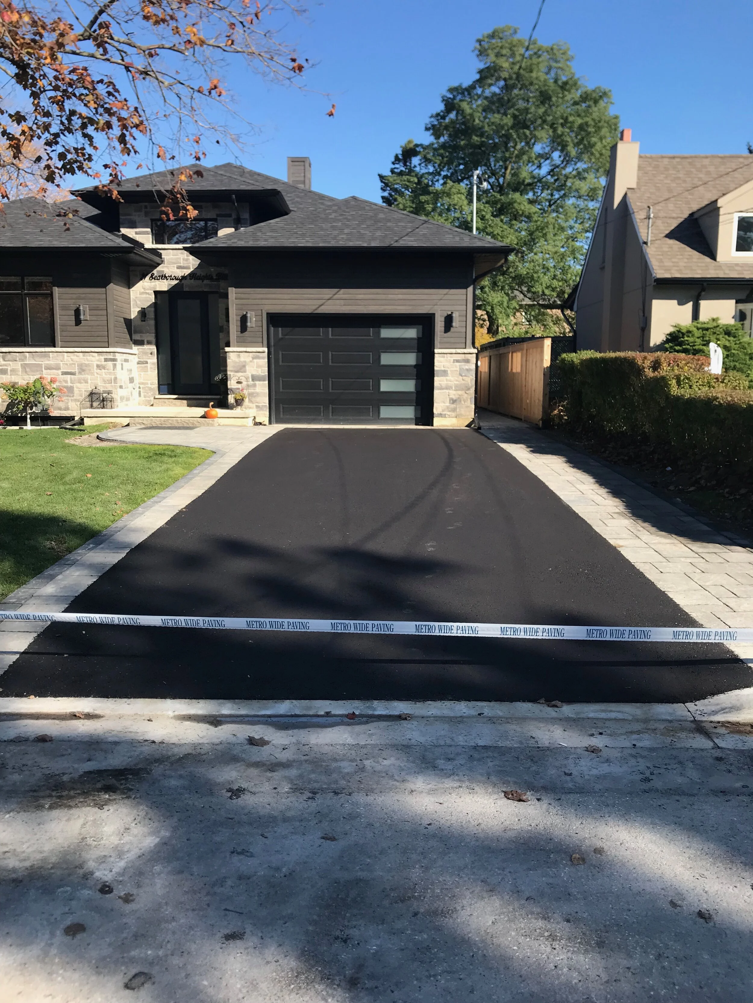 Asphalt Driveways — Metro Wide Paving - Residential Asphalt And ...
