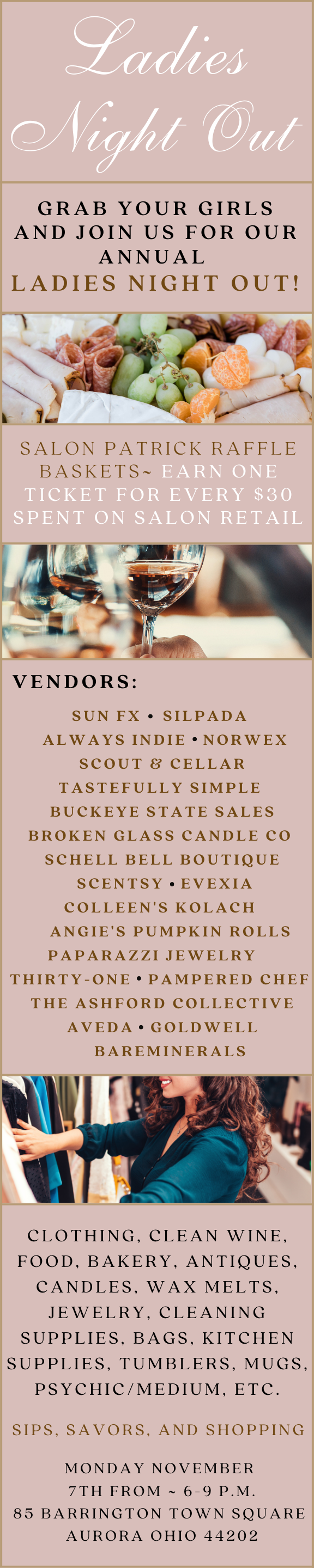 Ladies Night Out — Salon Patrick