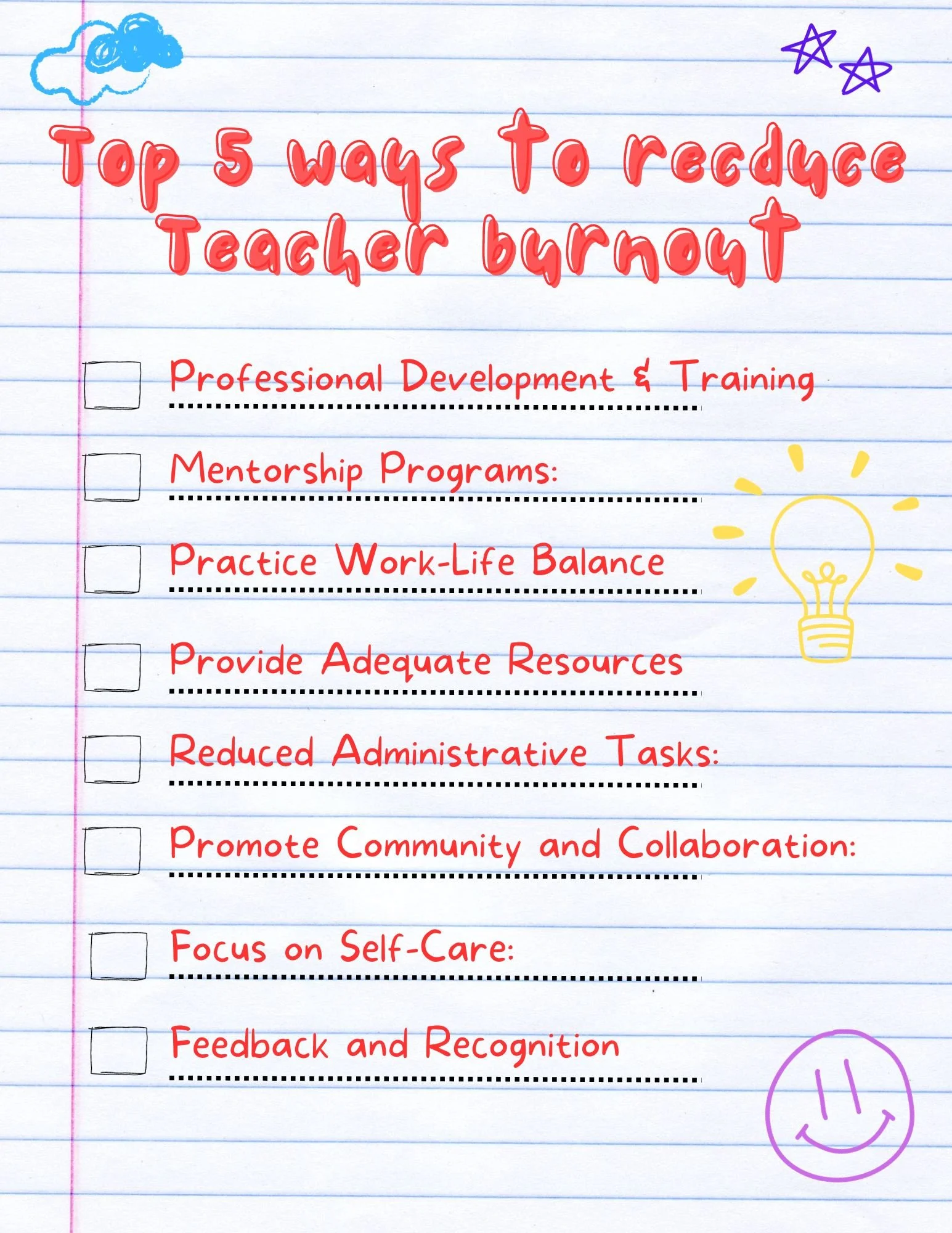 Strategies to reduce teacher burnout | Educational Innovation 360