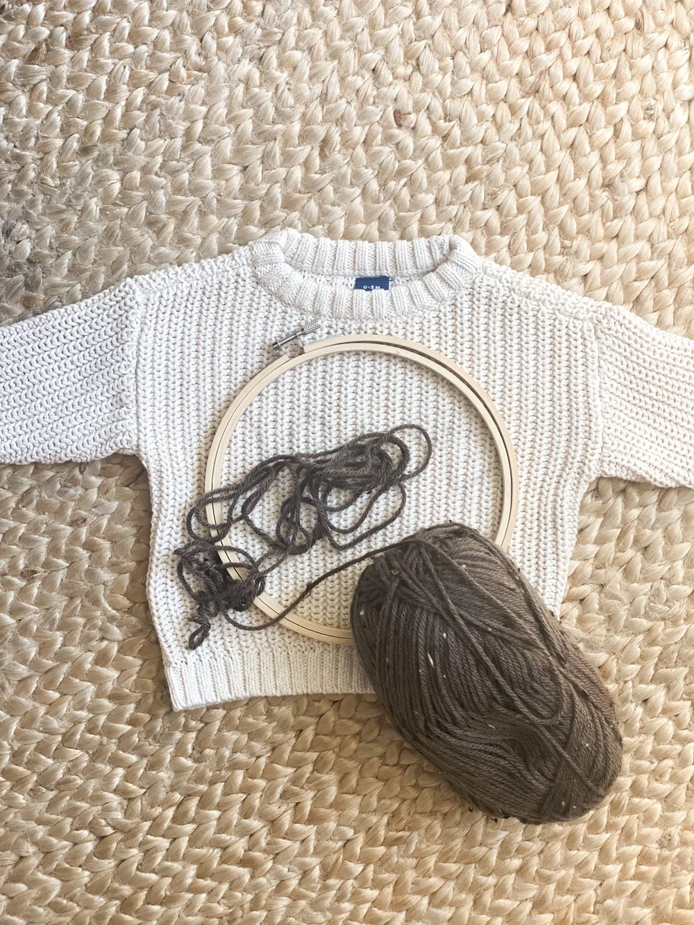 DIY Baby Sweater Embroidery — Allison Hutchinson
